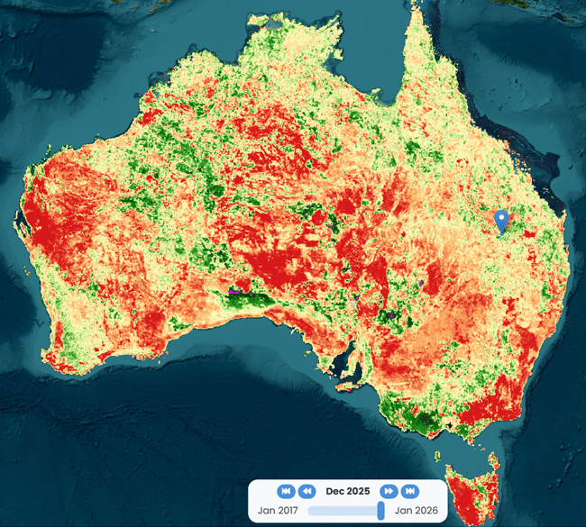 Pasture biomass maps reveal major seasonal swing for cattle producers ...